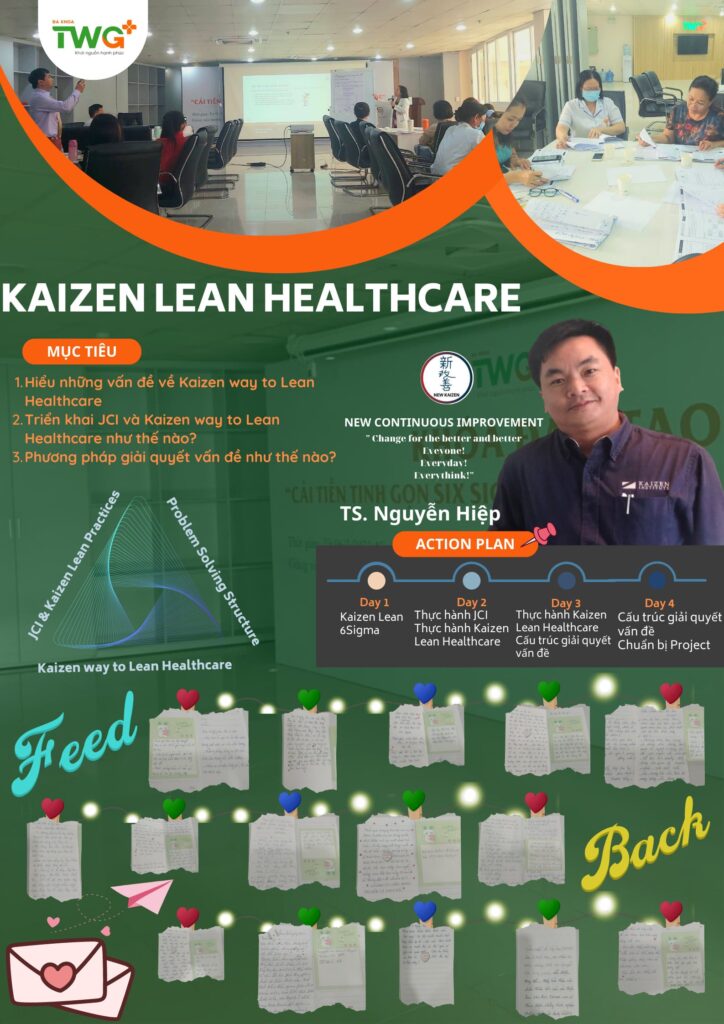 Đào tạo Kaizen Lean in Healthcare - Bệnh viện Sản Nhi Long An | Viện UCI
